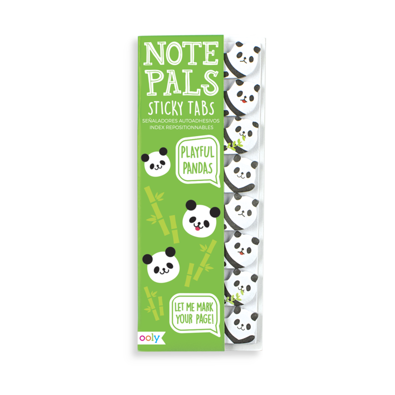 Note Pals Sticky Tabs - Playful Pandas – Urban Farmhouse